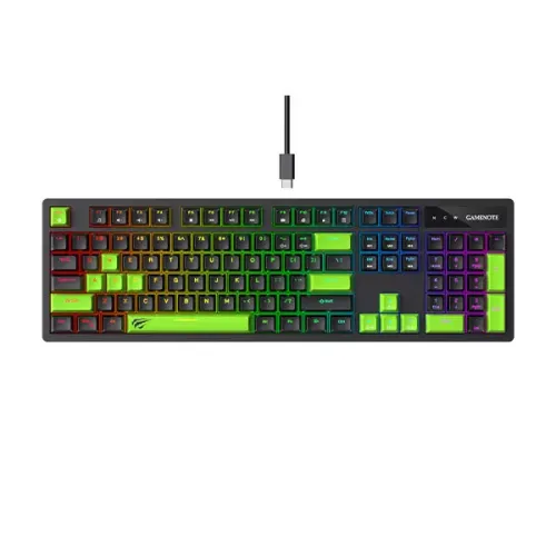 Havit Gamenote KB893L RGB Mechanical Gaming Keyboard - Zentech BD